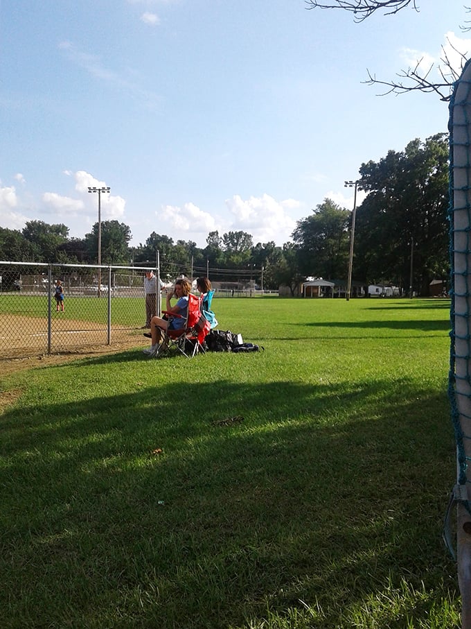 Apple Creek's community park welcomes visitors with shade trees and open spaces &ndash; nature's original entertainment center.