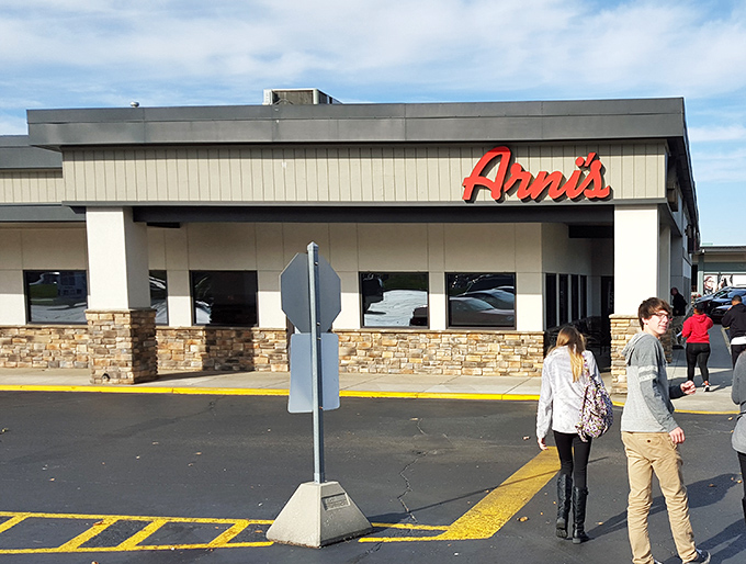 Those stone pillars aren't just holding up the building &ndash; they're supporting decades of Indiana pizza tradition.