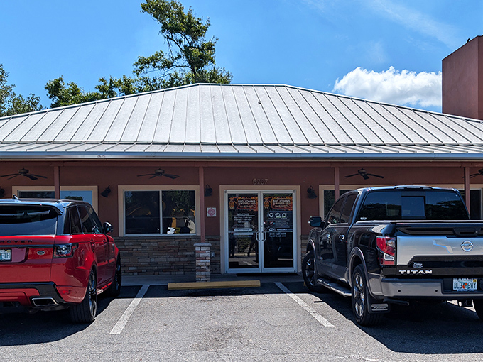 This orange beacon of barbecue brings authentic Southern traditions to Tampa's hungry barbecue-loving masses.