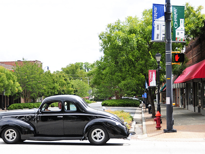 The stately courthouse in Cheraw stands as a reminder of small-town governance that moves at its own deliberate pace. 