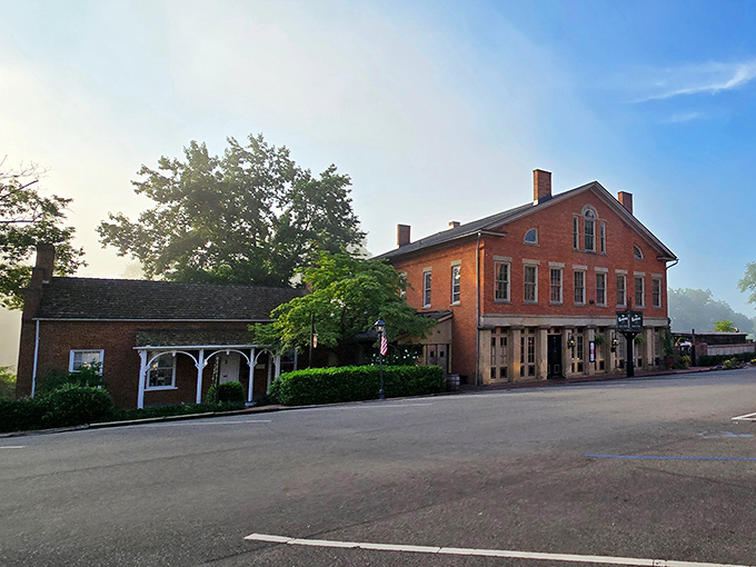 Historic charm defines Coshocton's main street, where timeless buildings stand as a testament to a community that values its roots and traditions.