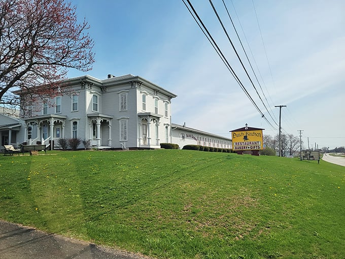 The stately Dutch Kitchen looks like it belongs on a postcard &ndash; but tastes like it belongs in your happy food memories.