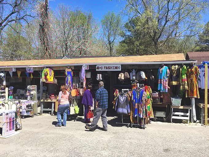 Colorful tents and hopeful vendors create the perfect shopping ecosystem at Norfolk's bustling market.