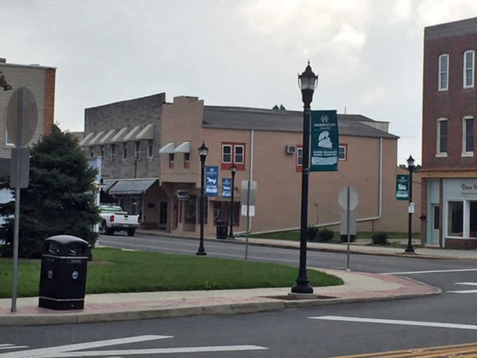 Historic buildings frame Harrington's downtown with timeless appeal. Like stepping into a simpler era where your dollar stretches twice as far!