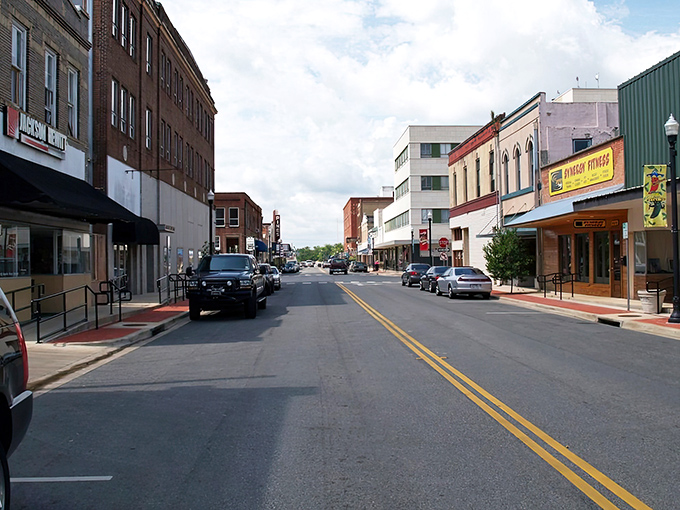 The colorful storefronts of downtown Lufkin offer small-town shopping experiences where merchants still know your name&mdash;and respect your budget.