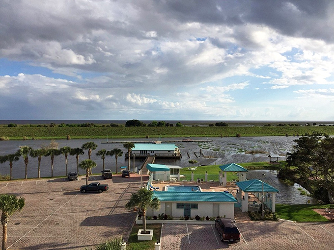 Lake Okeechobee stretches as far as the eye can see, while your retirement dollars stretch even further in this affordable waterside community.