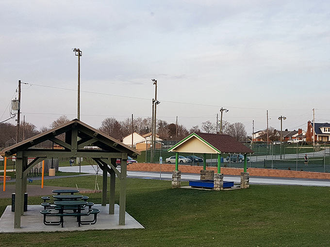 This small-town main street proves that some places still value character over chain stores completely.