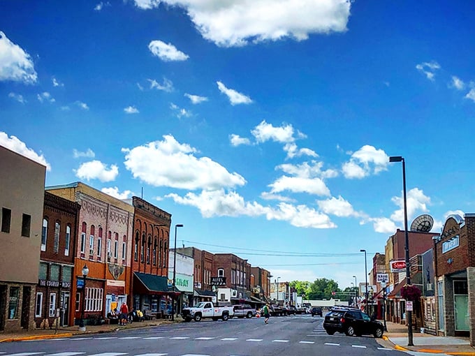 Where the Mississippi widens and the pace of life narrows to a perfect small-town rhythm.