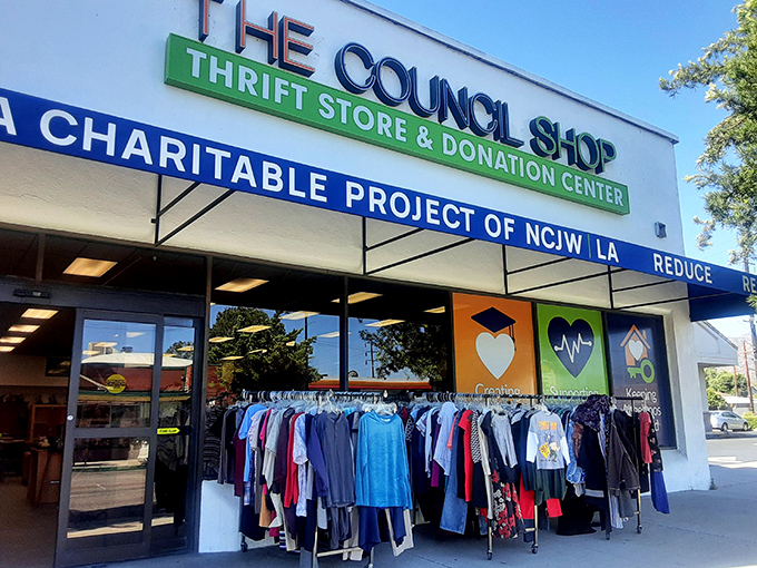 Shopping at The Council Shop feels like being let in on a neighborhood secret. Their sidewalk displays offer a tempting preview of treasures inside.