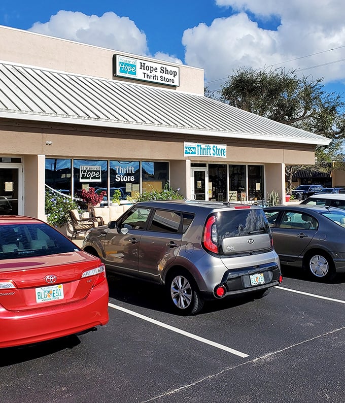 A welcoming storefront that hints at the care and respect waiting inside&mdash;for both the finds and the folks who find them.