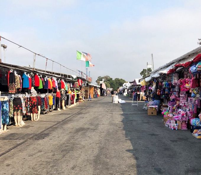 Colorful merchandise creates a festive atmosphere. San Jose's market offers everything from practical necessities to whimsical treasures.