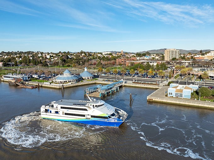 From naval history to theme parks, this Bay Area gem proves waterfront living doesn't require Silicon Valley salaries.