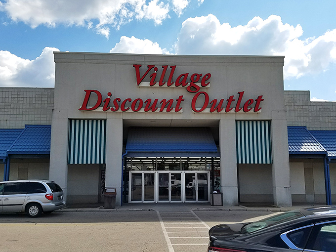 Those green and white striped awnings shade treasures waiting to be discovered. The unassuming exterior hides a wonderland of possibilities.