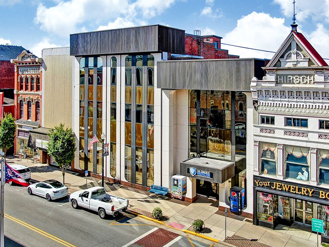 The modern meets the historic in downtown Wapakoneta, where glass and steel neighbor brick and limestone. A town that honors its past while embracing its future.