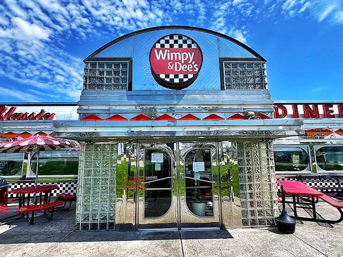 "Where milkshakes require a spoon first and a straw second. This gleaming gem is a postcard from simpler times."