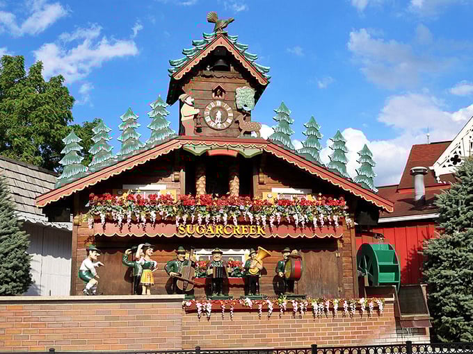 Every hour on the hour, this wooden wonder comes alive with dancing figures &ndash; like Disney World meets Bavaria.