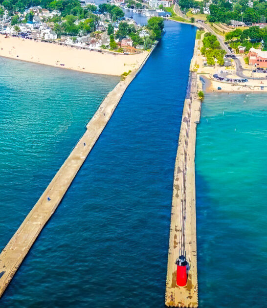 beach towns michigan gorgeous ftr