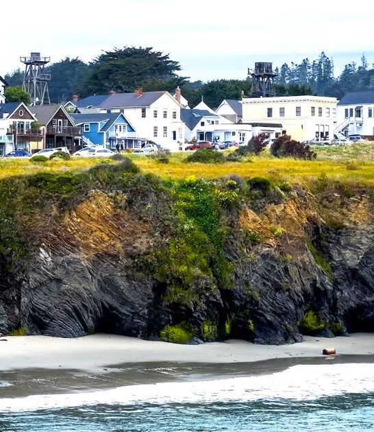 california seaside postcard town FTR