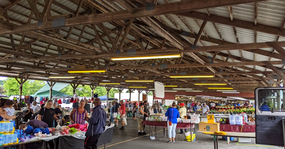 The Enormous Farmers Market In Pennsylvania Where $30 Fills Your ...