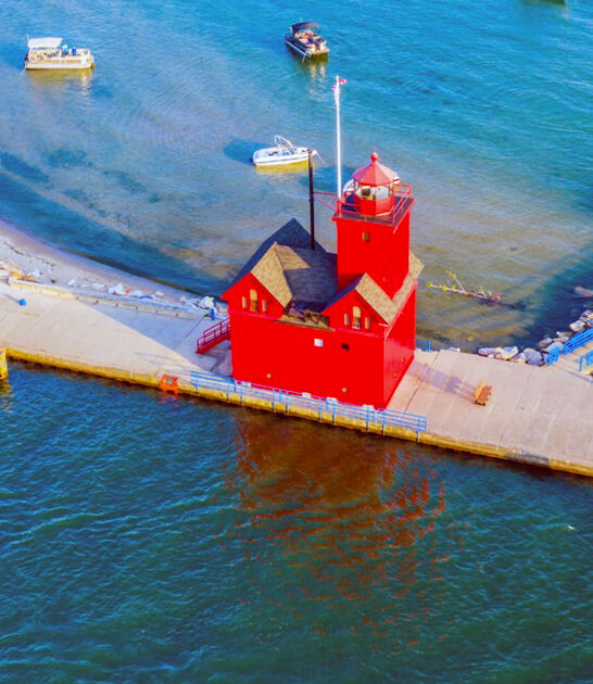 explore michigan lakeside town ftr