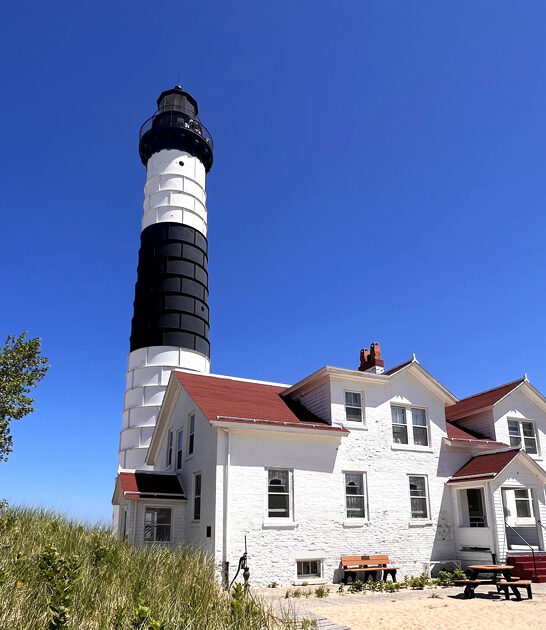 gorgeous seaside lighthouse michigan ftr