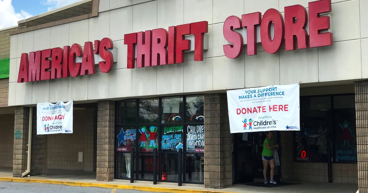 The Massive Secondhand Store In Georgia Where You Can Fill A Cart For ...