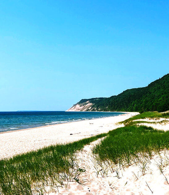 michigan beachfront getaway escape ftr