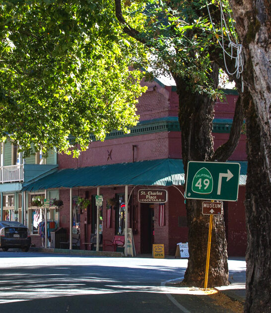 postcard historic towns california ftr