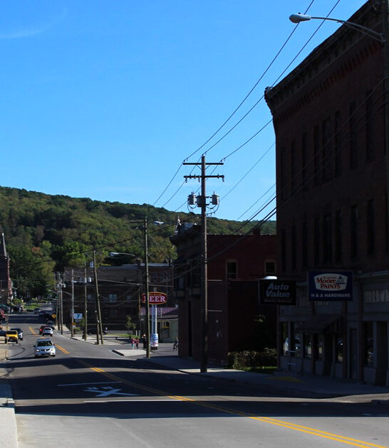 postcard like town pennsylvania ftr