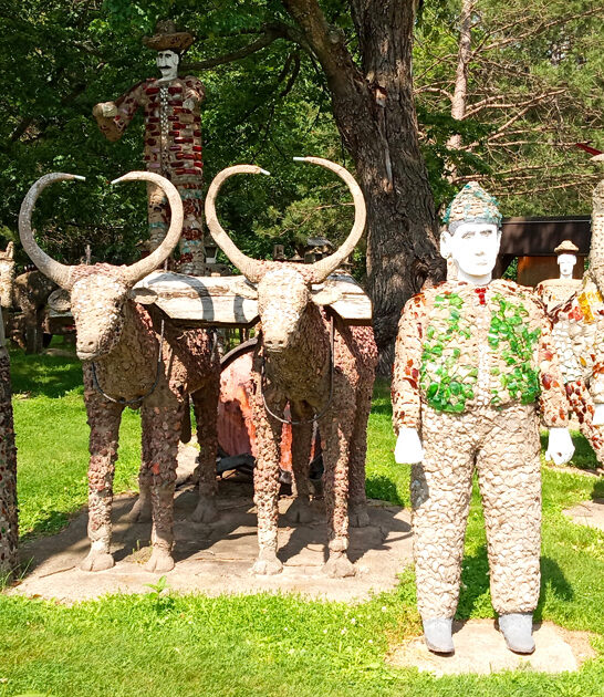 quirky sculpture wisconsin park ftr