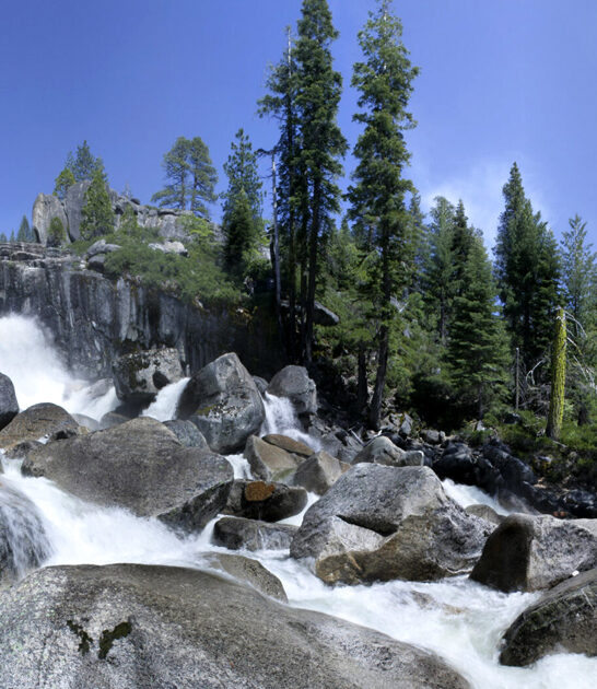 scenic gorgeous waterfall california ftr