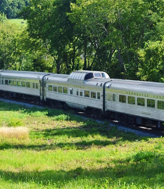 scenic train tennessee countryside ftr