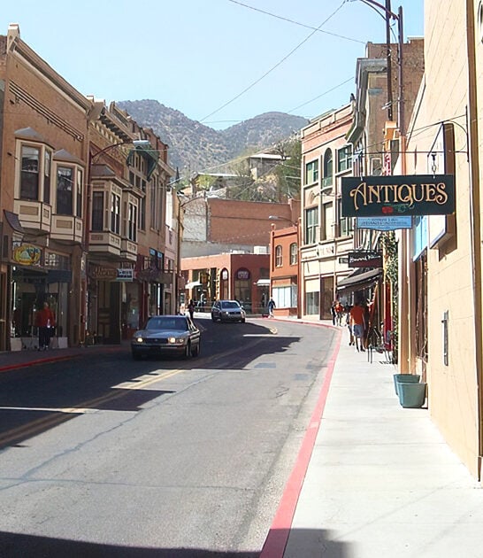 small towns arizona postcard ftr