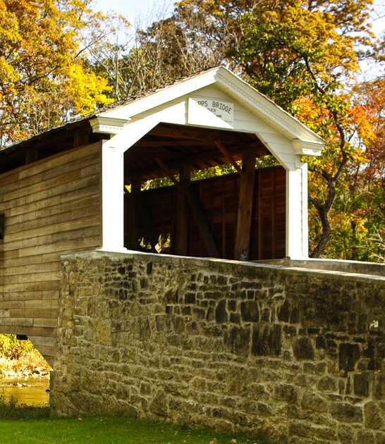 stunning covered bridge pennsylvania ftr