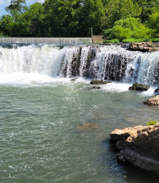 waterfall missouri postcard worthy ftr