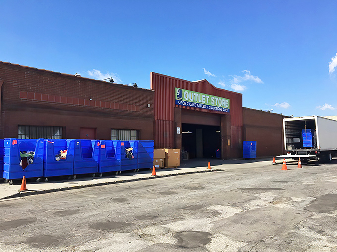 Industrial on the outside, wonderland on the inside. This unassuming warehouse holds more stories than your favorite bookstore.
