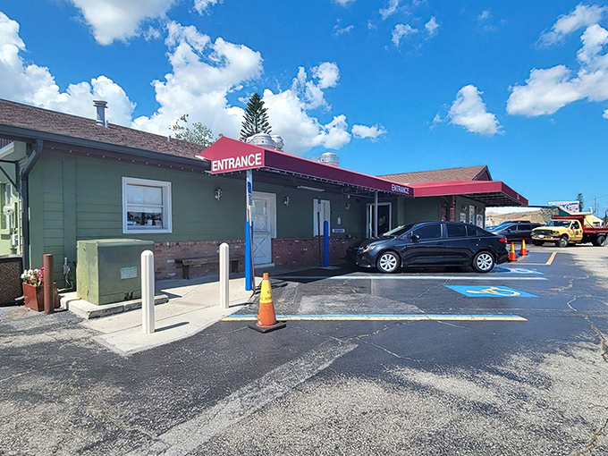 The unassuming exterior of Yoder's belies the culinary treasures within&mdash;like finding a Michelin-starred restaurant disguised as your favorite aunt's house.