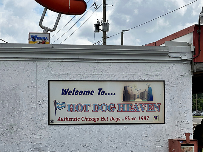 This unassuming storefront holds the key to Chicago-style hot dog perfection in sunny Orlando.