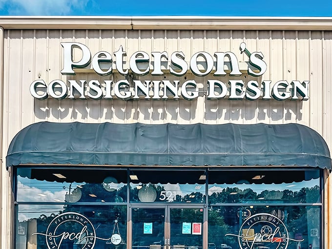 The treasure hunter's dream come true! Petersons' showroom feels like an upscale department store where everything has a story and yesterday's luxury becomes today's bargain.