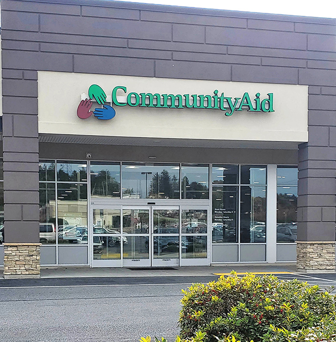 The unassuming storefront belies the treasure trove within&mdash;like finding a secret portal to bargain heaven right in York's Queensgate Towne Center.