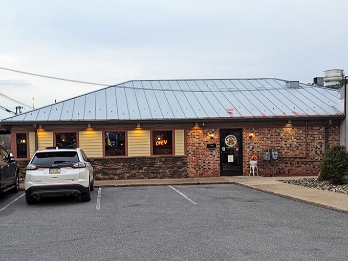 The unassuming brick exterior of Bonfire Old Fashioned BBQ hides a smoky paradise within. Like finding treasure in your own backyard.