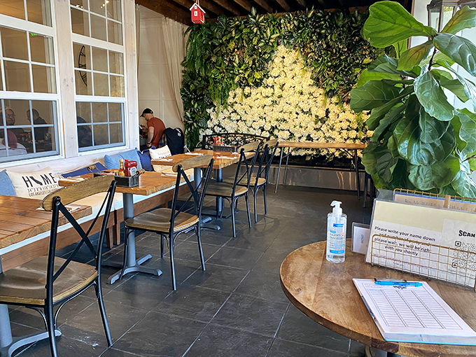 The iconic blue awning of Home Plate beckons hungry San Franciscans like a culinary lighthouse in the Outer Richmond fog.