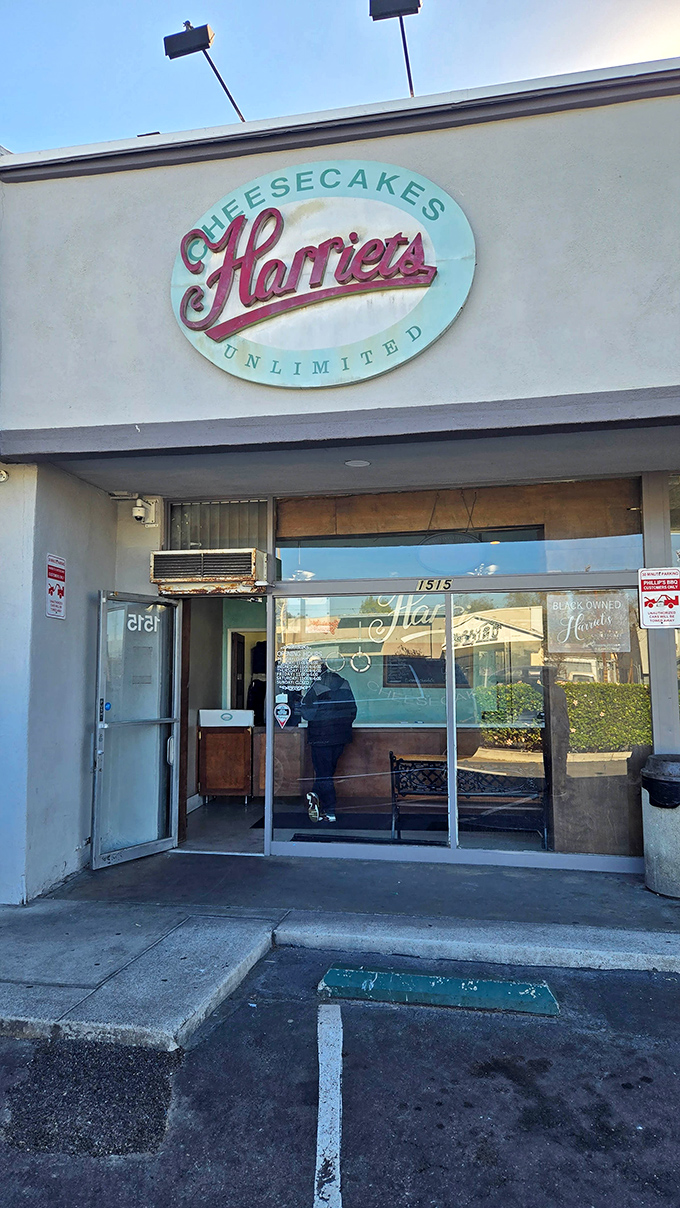 The vintage sign says it all &ndash; "Unlimited" isn't just branding, it's a promise of endless cheesecake possibilities waiting inside this Inglewood treasure.