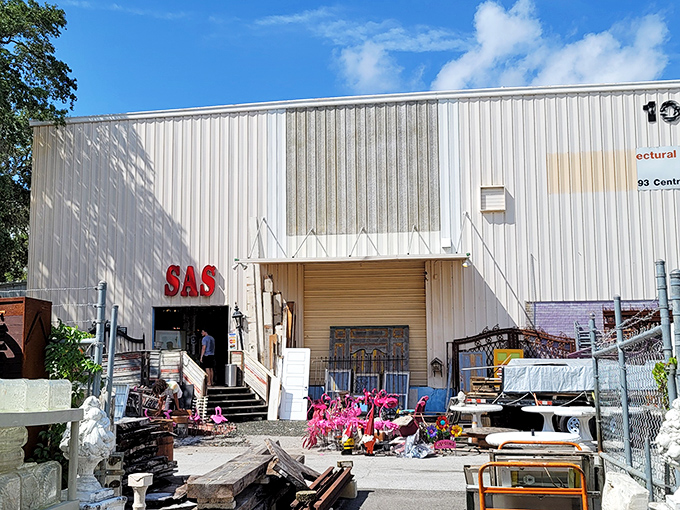 From the outside, this place looks like Florida's best-kept secret wrapped in corrugated metal and endless possibilities.