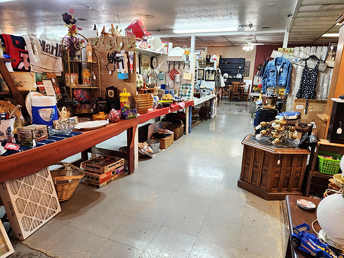 The treasure hunter's playground awaits! Homestead Flea Market's sprawling interior promises discoveries that'll make your bargain-hunting heart skip a beat.