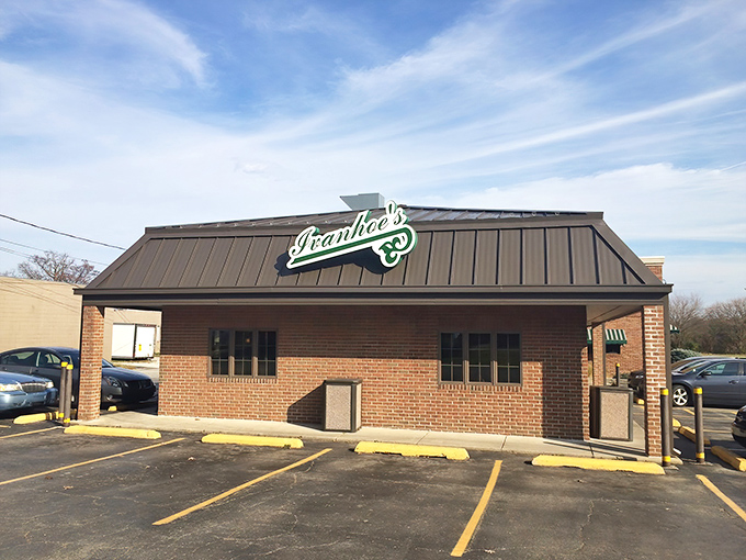 The unassuming exterior of Ivanhoes stands like a dessert speakeasy &ndash; no flashy gimmicks needed when your reputation for ice cream excellence precedes you.