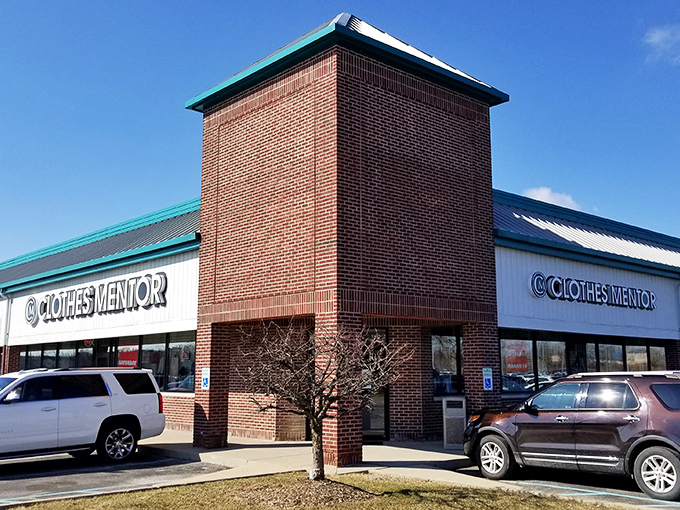 The brick-and-mortar treasure chest of Clothes Mentor in Fishers stands ready to transform your wardrobe without transforming your bank account into a sad, empty vault.