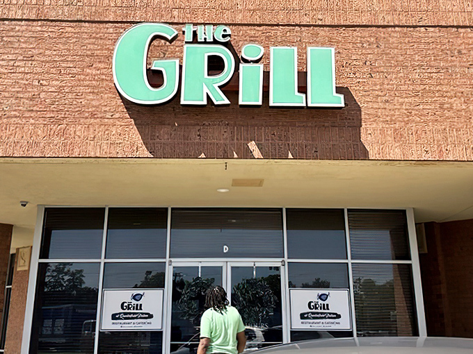 That iconic green sign promises what lies within &ndash; comfort food that doesn't need fancy typography to announce its deliciousness.