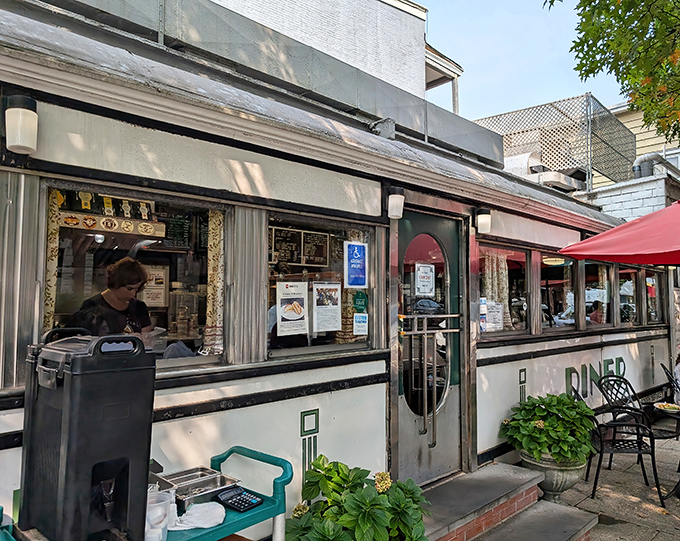 The gleaming stainless steel exterior of Summit Diner stands as a monument to mid-century Americana, promising honest food and zero pretension inside.