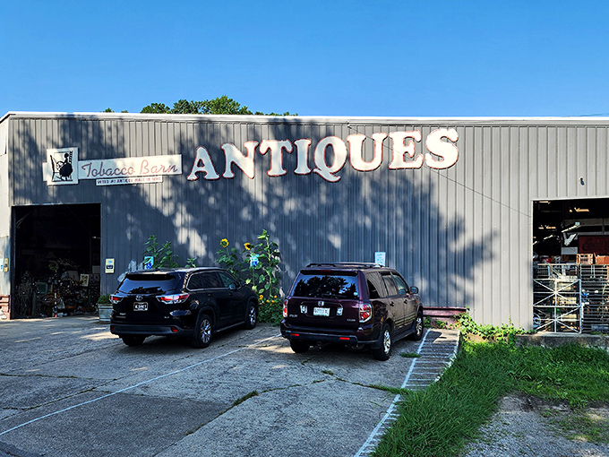From the outside, it looks like any warehouse. Step inside, and you're transported through a century of American history.